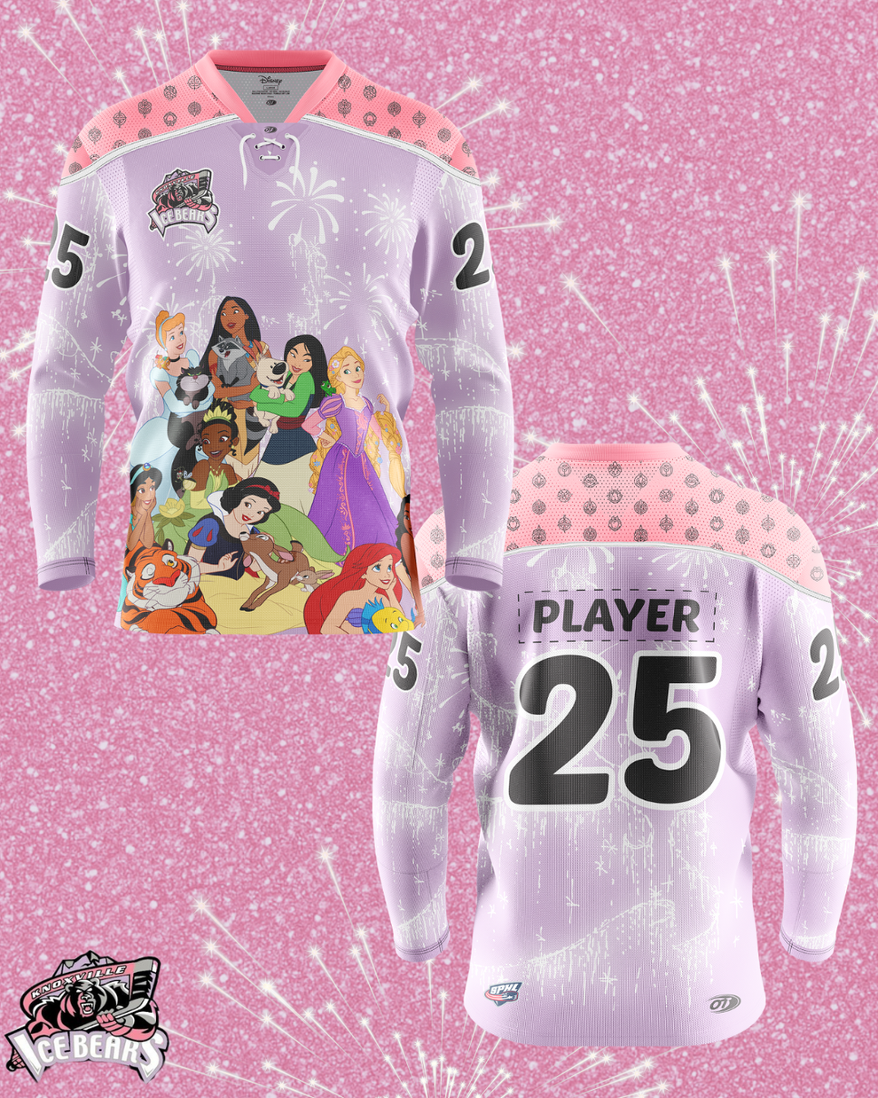 25-26 Princesses Replica Jersey – Knoxville Ice Bears Offical Team Store